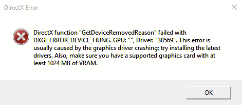 DirectX crashing all the time - Graphics Cards - Linus Tech Tips